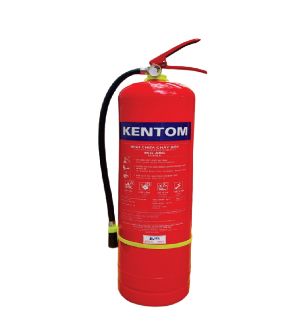 Bình chữa cháy Kentom 4kg - 8kg ABC có kiểm định - Công Ty TNHH Phát Triển Công Nghệ Firetech ...